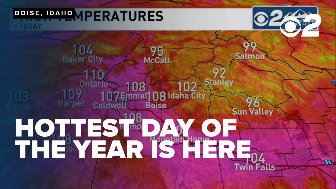 Record heat settles in across western Idaho - YouTube