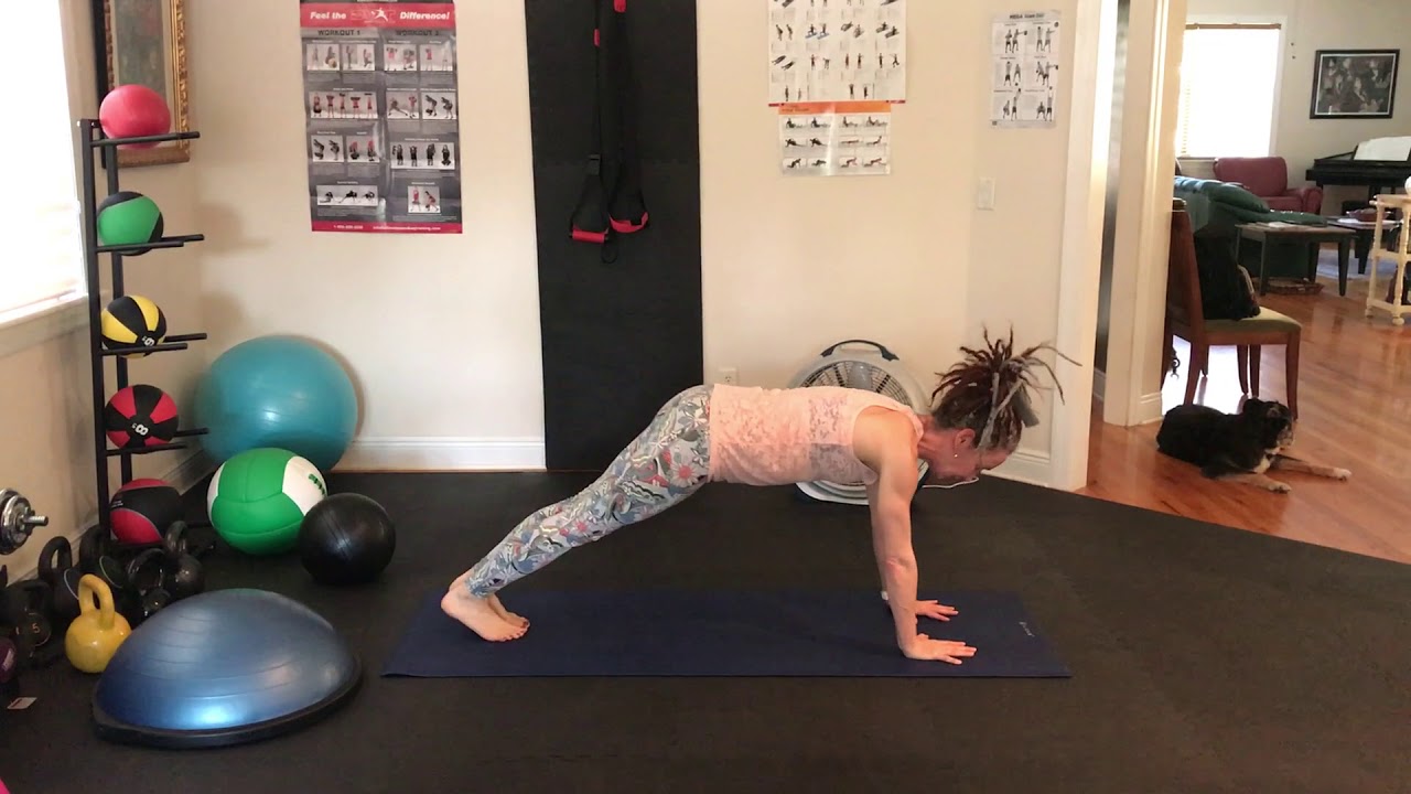 Down Dog to Plank - YouTube