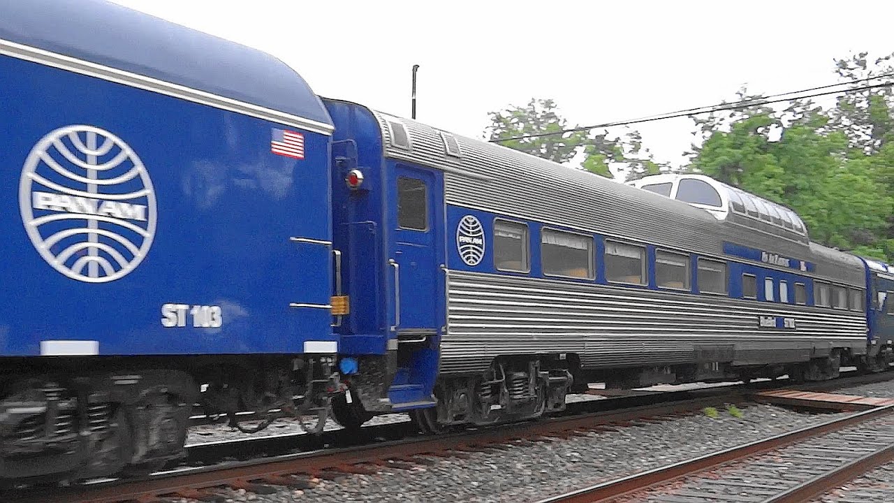 Seaboard Sticker CSX Train Hauling Pan Am Railways OCS Cars - YouTube