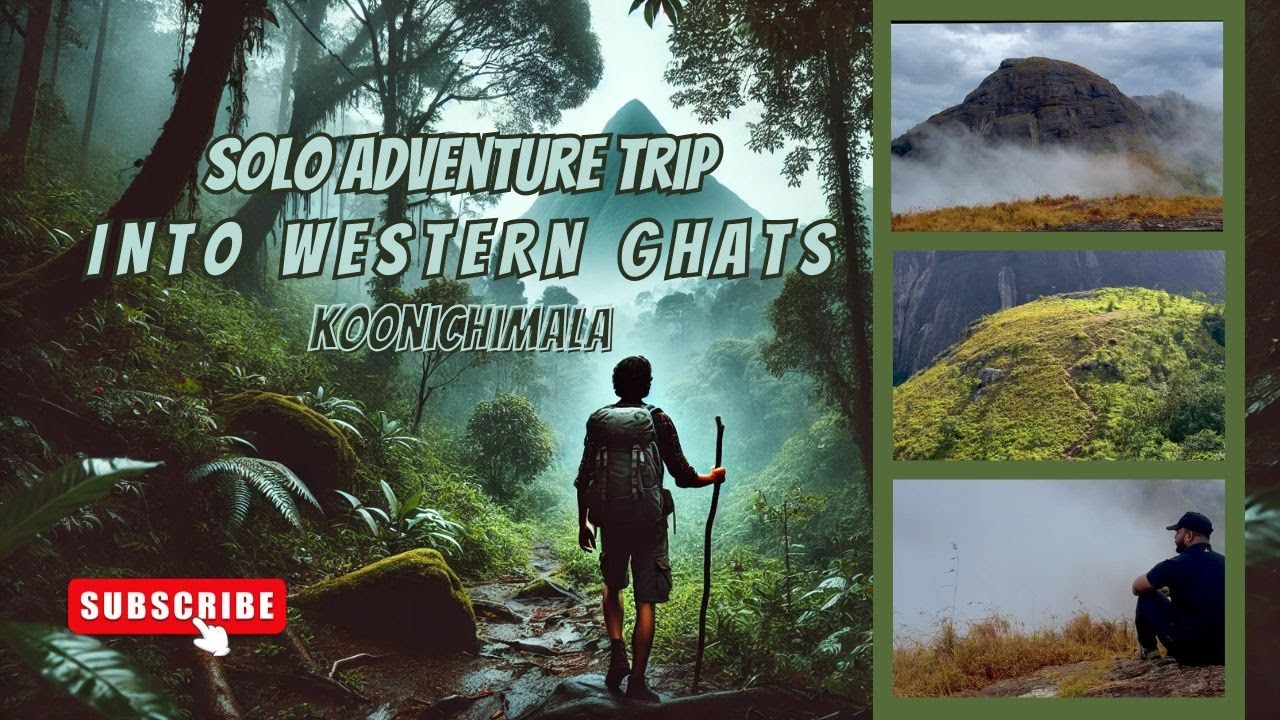Solo Adventure Trip into Western Ghats | Koonichimala #trekking # ...