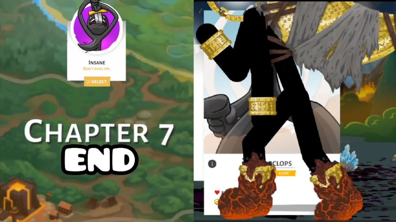 Stick War 3 Beta Campaign | King Zarek Map | Chapter 7 | Level 31 - 35 ...