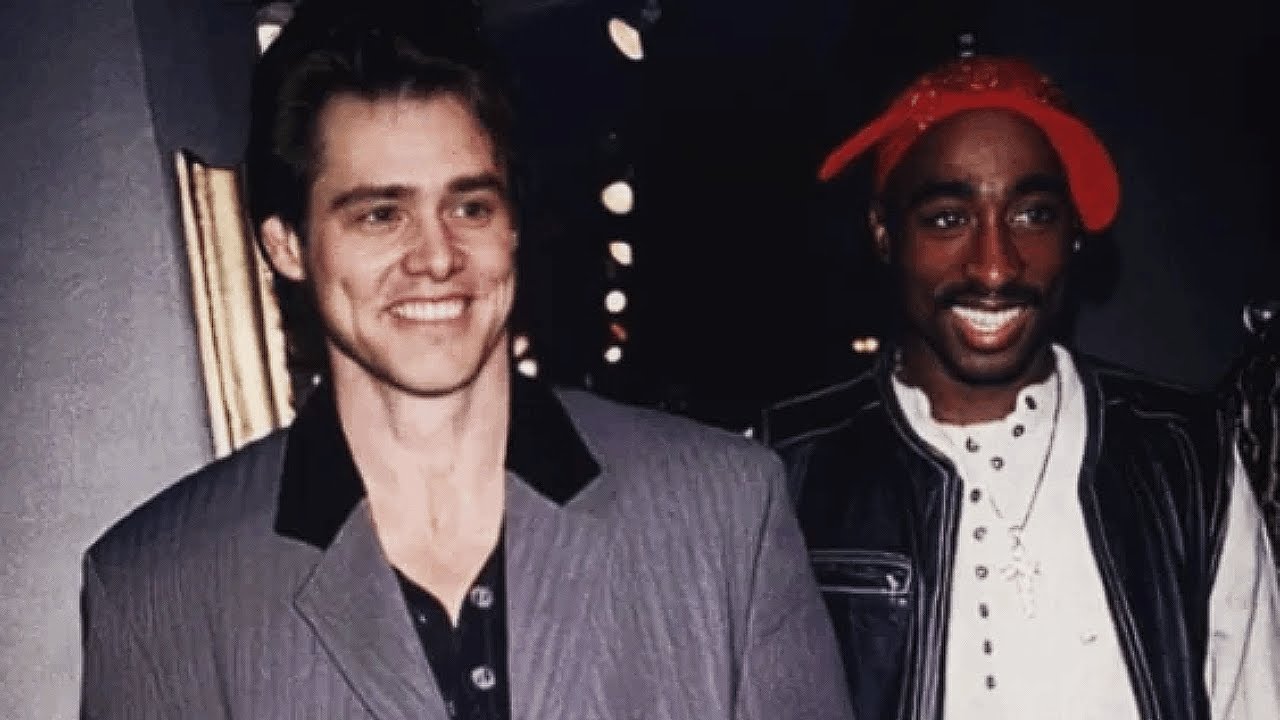Jim Carrey and Tupac (probably) weren't friends - YouTube