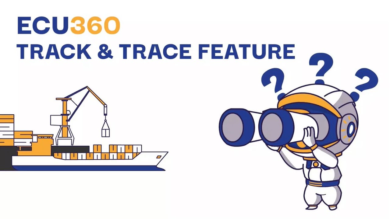 How to Track and Trace your cargo online with ECU360 - YouTube