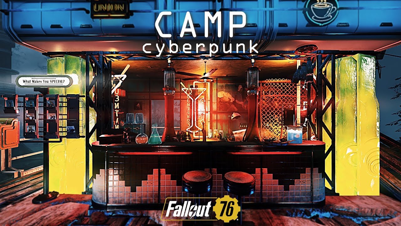 Fallout76丨Cyberpunk丨CAMP - YouTube