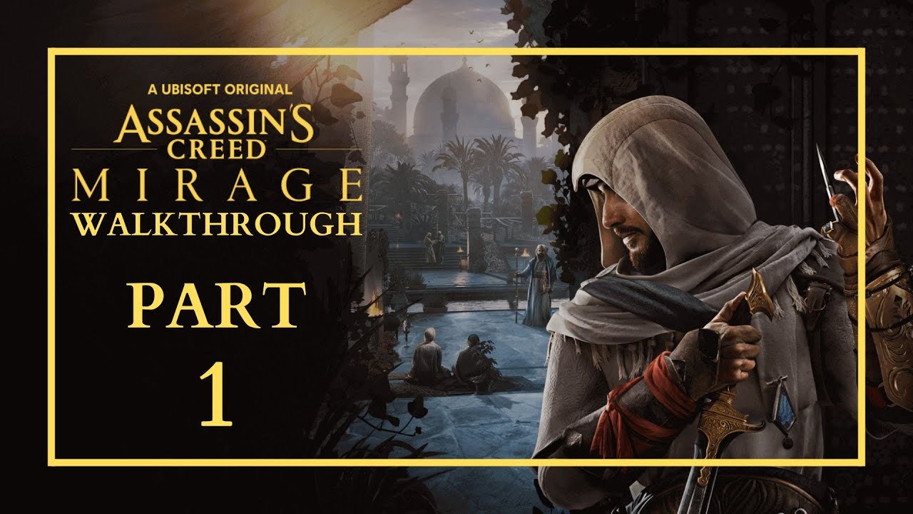 Assassin's Creed MIRAGE Full Game Gameplay 1 - YouTube