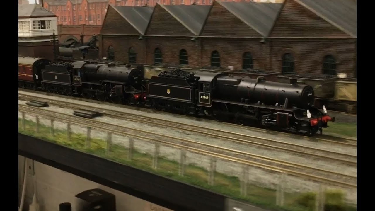 LMS Locos in BR Black Jan 2019 - YouTube