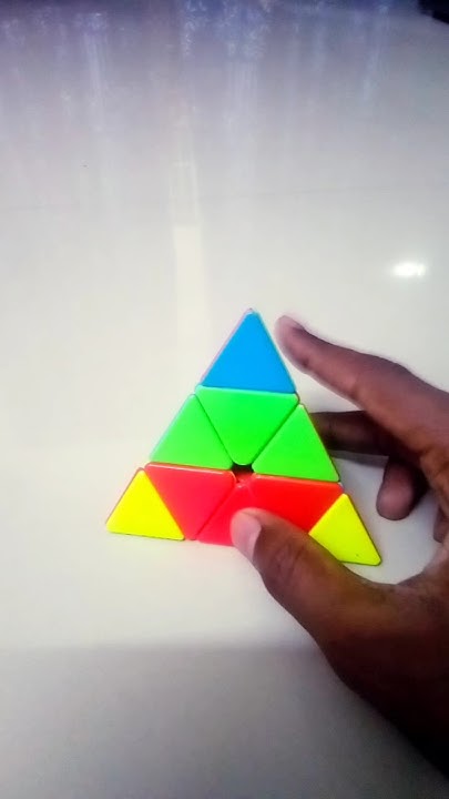how to make this🆒 pattern in pyramix cube #viral #shorts - YouTube