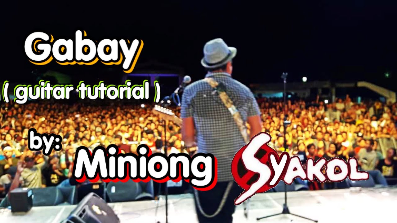Siakol ‘Gabay’ (guitar tutorial ) - YouTube