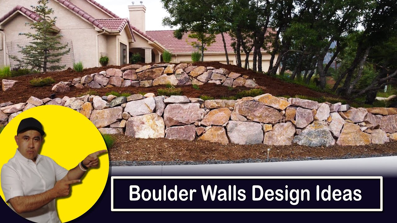 Boulder walls are great :Design Ideas - YouTube