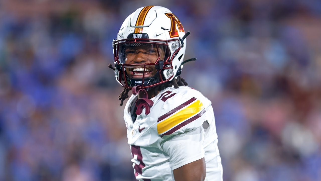 Ethan Robinson 2024 Minnesota Football Highlights - YouTube