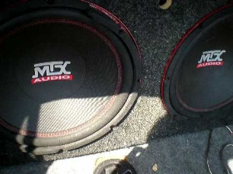 alpine deck 1000w mono block profile california amp 2 12inc mtx subs ...