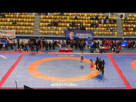 U20 Türkiye Şampiyonası Kadınlar Güreşleri 1