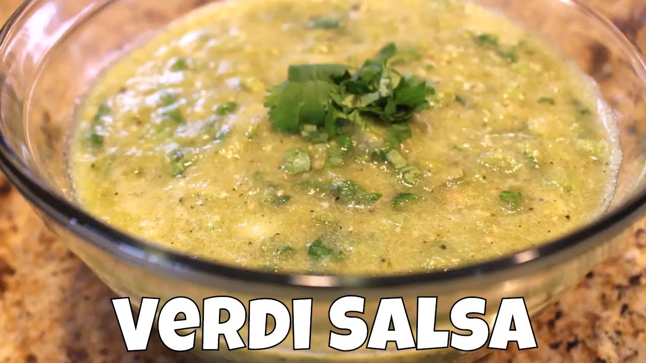 Home Grown Salsa Verdi - YouTube