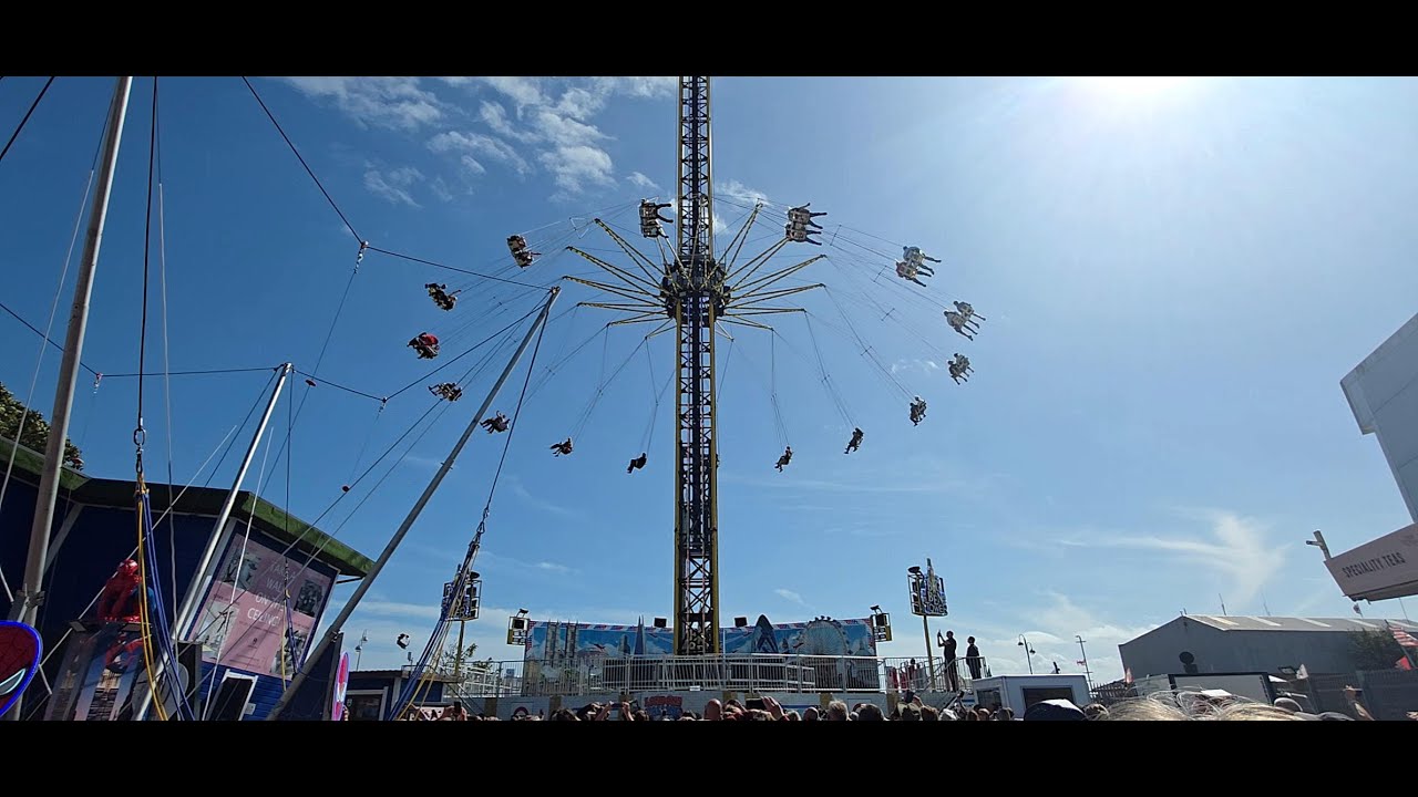 Poppy Drop Off Big Ben Tower Skegness Pleasure Beach - YouTube