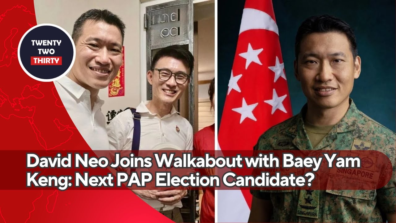 David Neo Joins Tampines Walkabout with Baey Yam Keng: Is He the Next ...