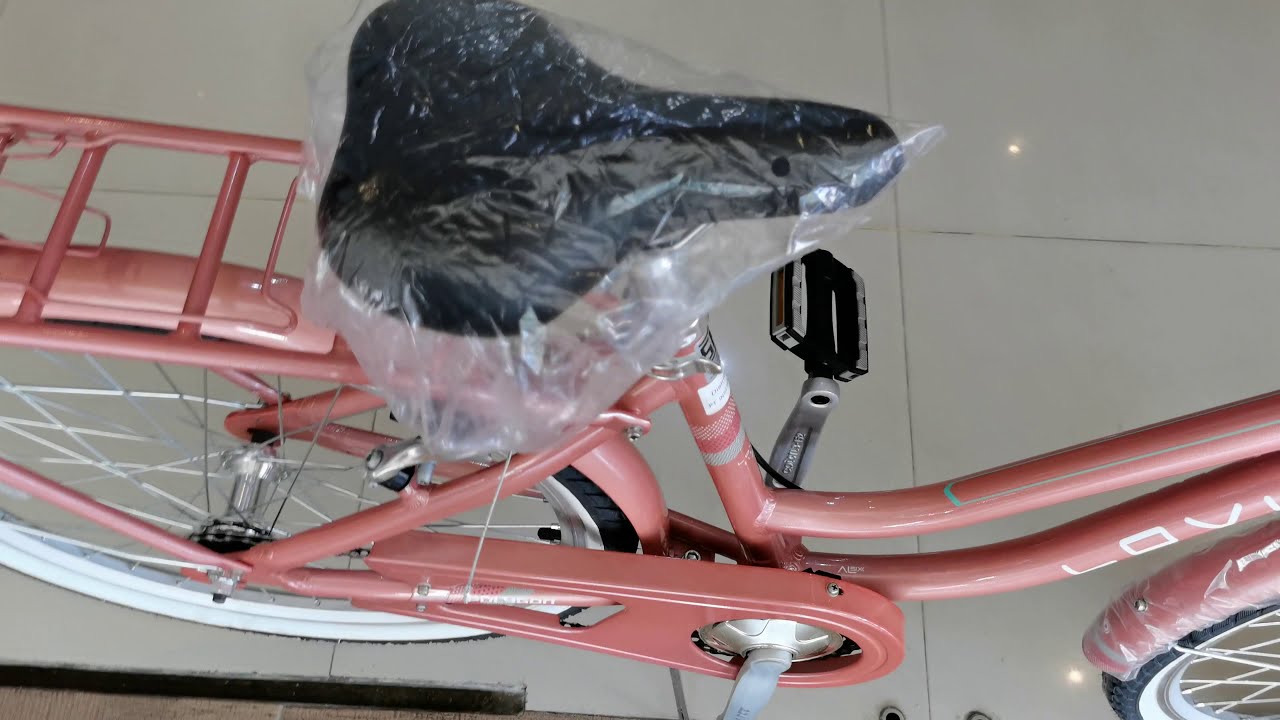 Sepeda Polygon Lovina Pink - YouTube