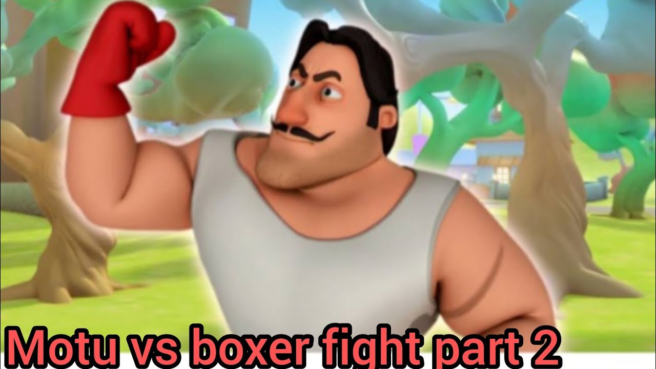 motu vs boxer part 2 new video cartoon episode - YouTube