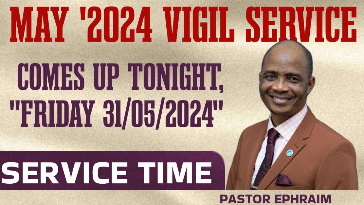 May '2024 Monthly Actual & Virtual Vigil Service...... Trecc Ministries ...