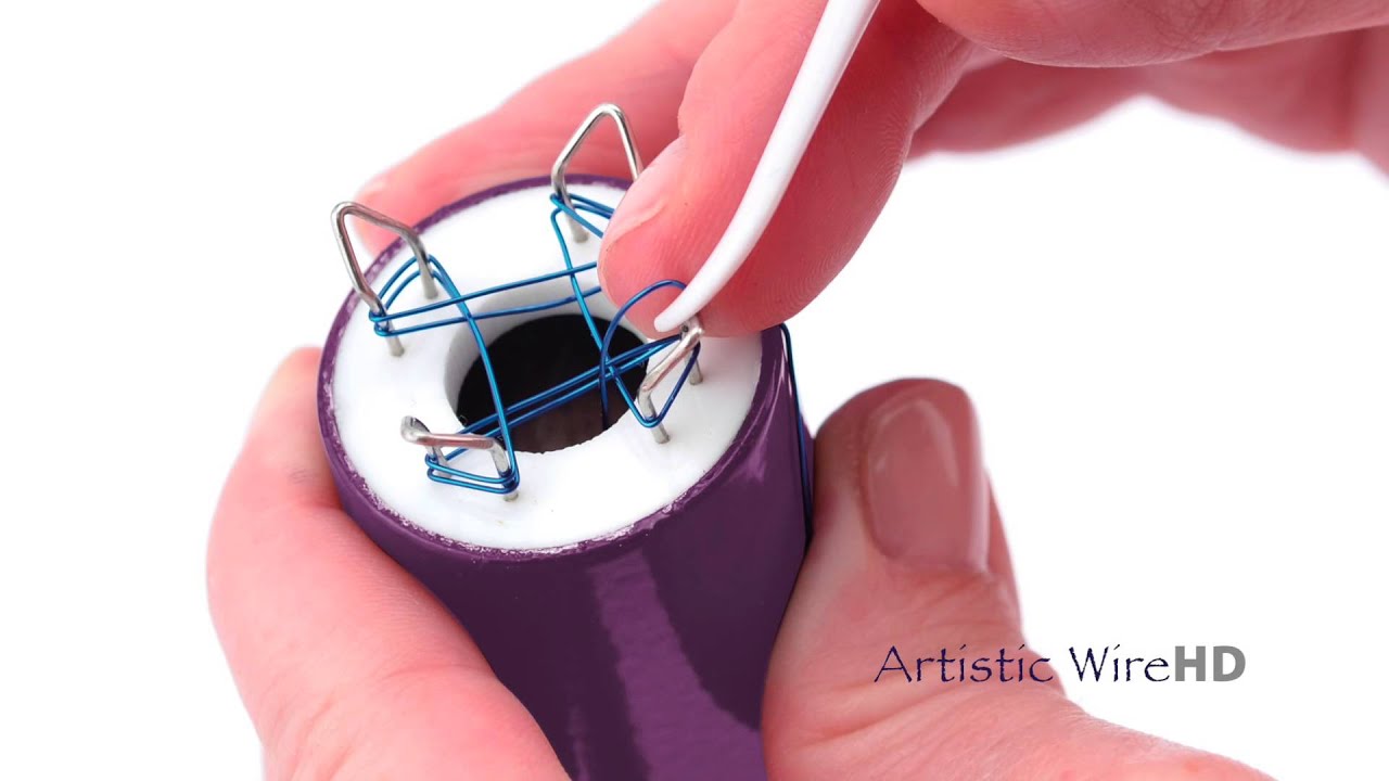 Artistic Wire - 4 Prong Wire Knitter Tool - YouTube