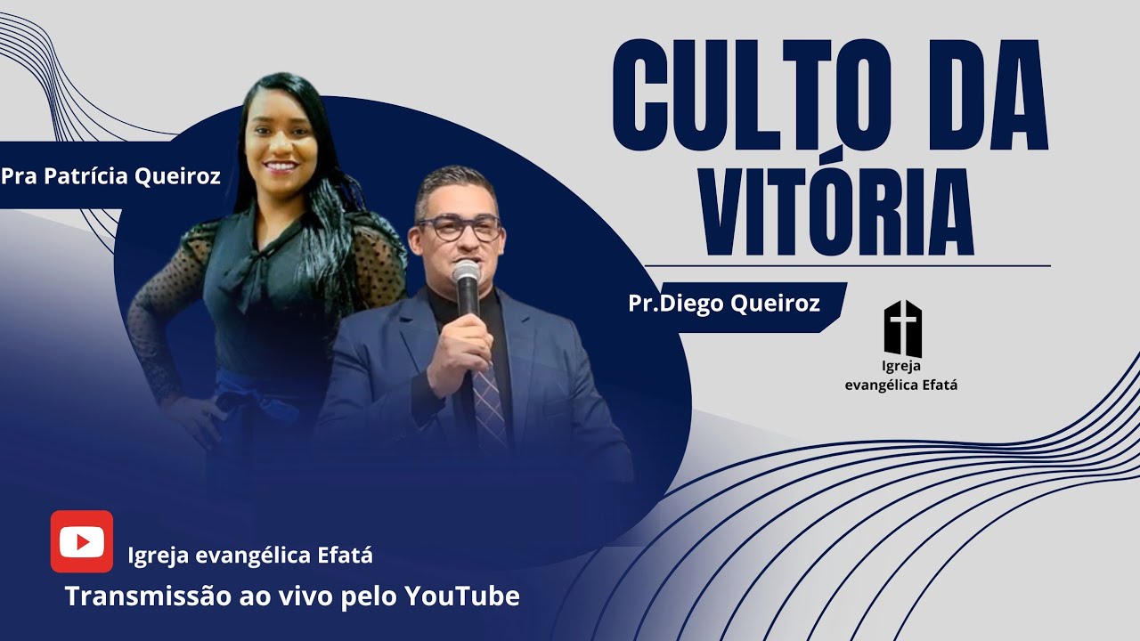 Culto da Vitória Pra. Patrícia Queiroz Dc Lucimar & Pr Diego Queiroz ...