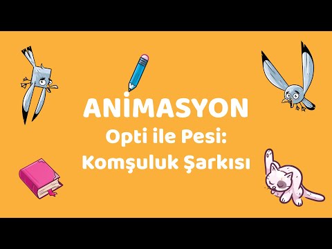 Animasyon: İKSV Çocuk Kitapları | Opti ile Pesi: Komşuluk Şarkısı