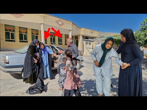 Amina's successful heart surgery and his children's joy as he is discharged from the hospital