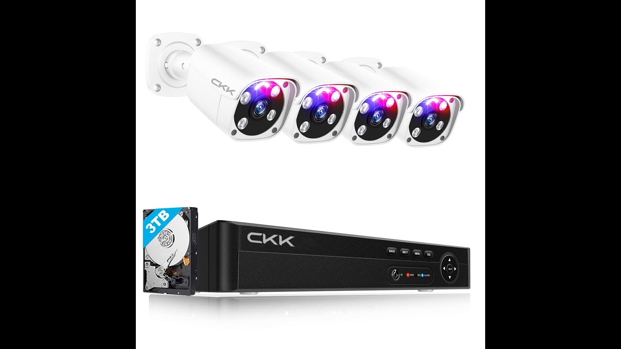 CKK 4K POE camera system - YouTube