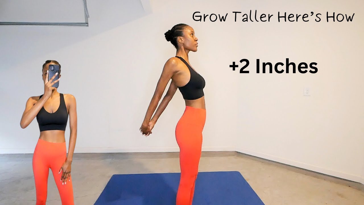 4 MIN Height Treatment Stretch Routine For Faster Growth Results - YouTube