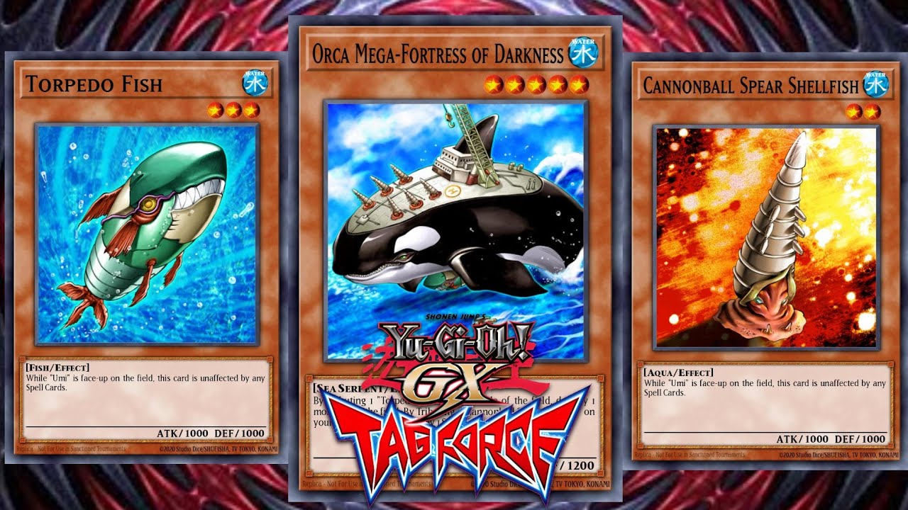 YU-GI-OH! GX TAG FORCE 1 - DECK ORCA MEGA-FORTRESS OF DARKNESS / MEGA ...