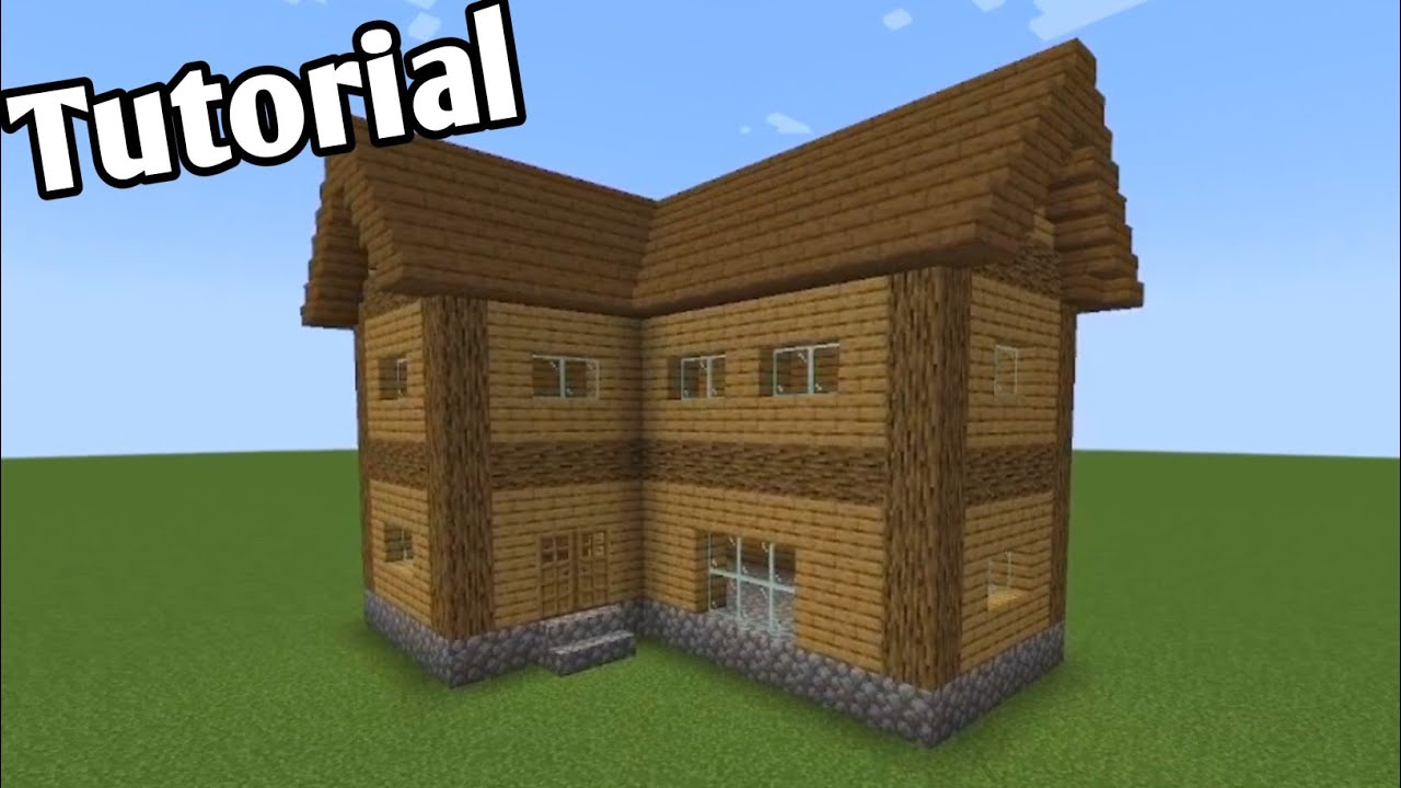 Minecraft: How to Build Two Floor Modern house Tutorial (Easy) - YouTube
