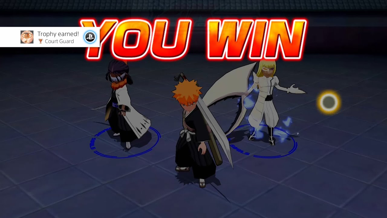 Bleach: Brave Souls - Court Guard Trophy - YouTube