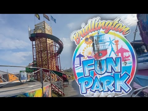 4k 60fps - Bridlington Fun Fairs (Bayside Fun Park+Bridlington Fun Park ...