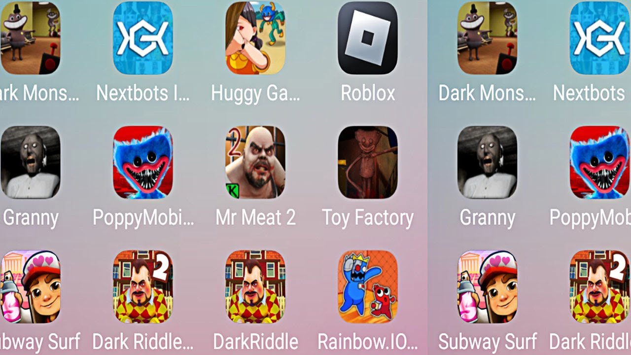 Roblox,Granny,Dark Riddle 2,Nextbots In Playground,ESCAPE BARRY'S ...