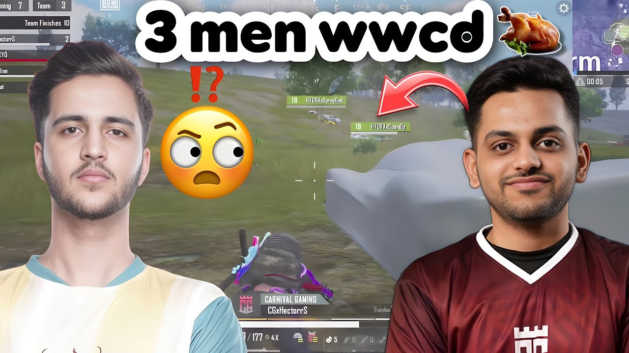 Hydra Gets 3 Men Chicken dinner With 6 Kills 🐉 | Hydra Vs Carnival ...