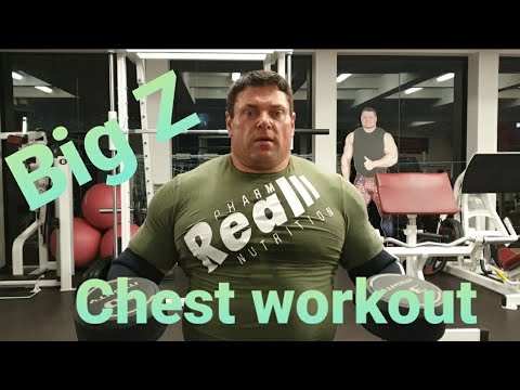 WORLD'S STRONGEST MAN BIG Z CHEST WORKOUT - YouTube
