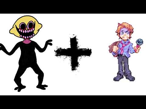 FNF Lemon Monster + Senpai = ? Friday Night Funkin mod FNF ANIMATION BEST MOMENTS