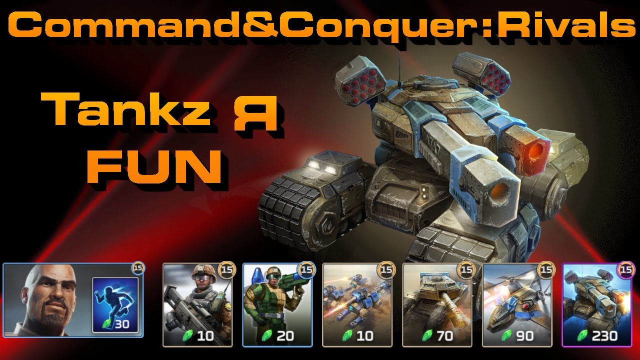 C&C Rivals: Tankz R Fun! - YouTube