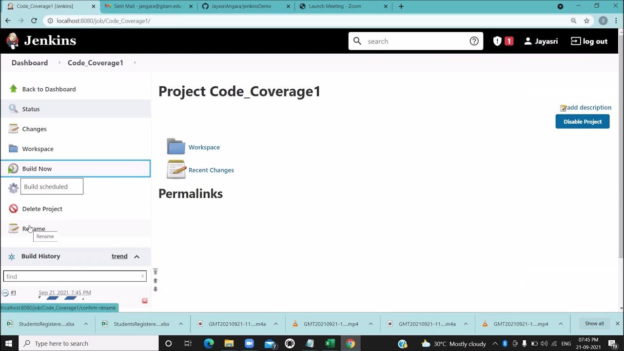 Code Coverage Job Automation using Jenkins- DevOps Workshop - YouTube