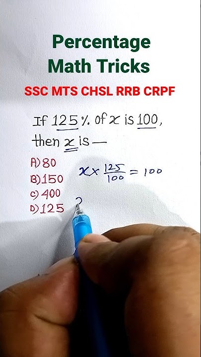 Percentage| Percentage Shortcuts Tricks| Percentage Maths| Maths Fast ...