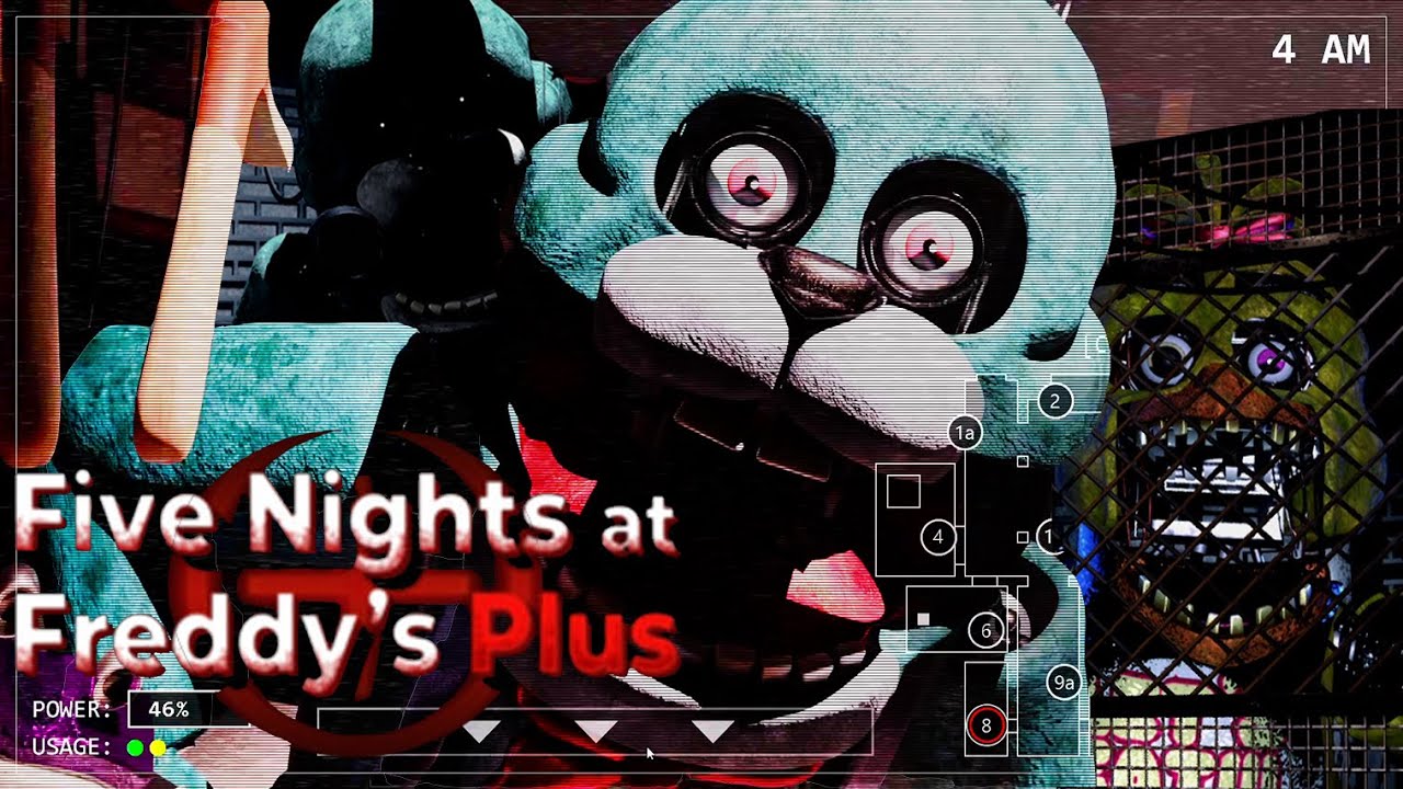 ГЕЙМПЛЕЙ FNAF PLUS !? (FIVE NIGHT AT FREDDYS PLUS) ПРОХОЖДЕНИЕ - YouTube
