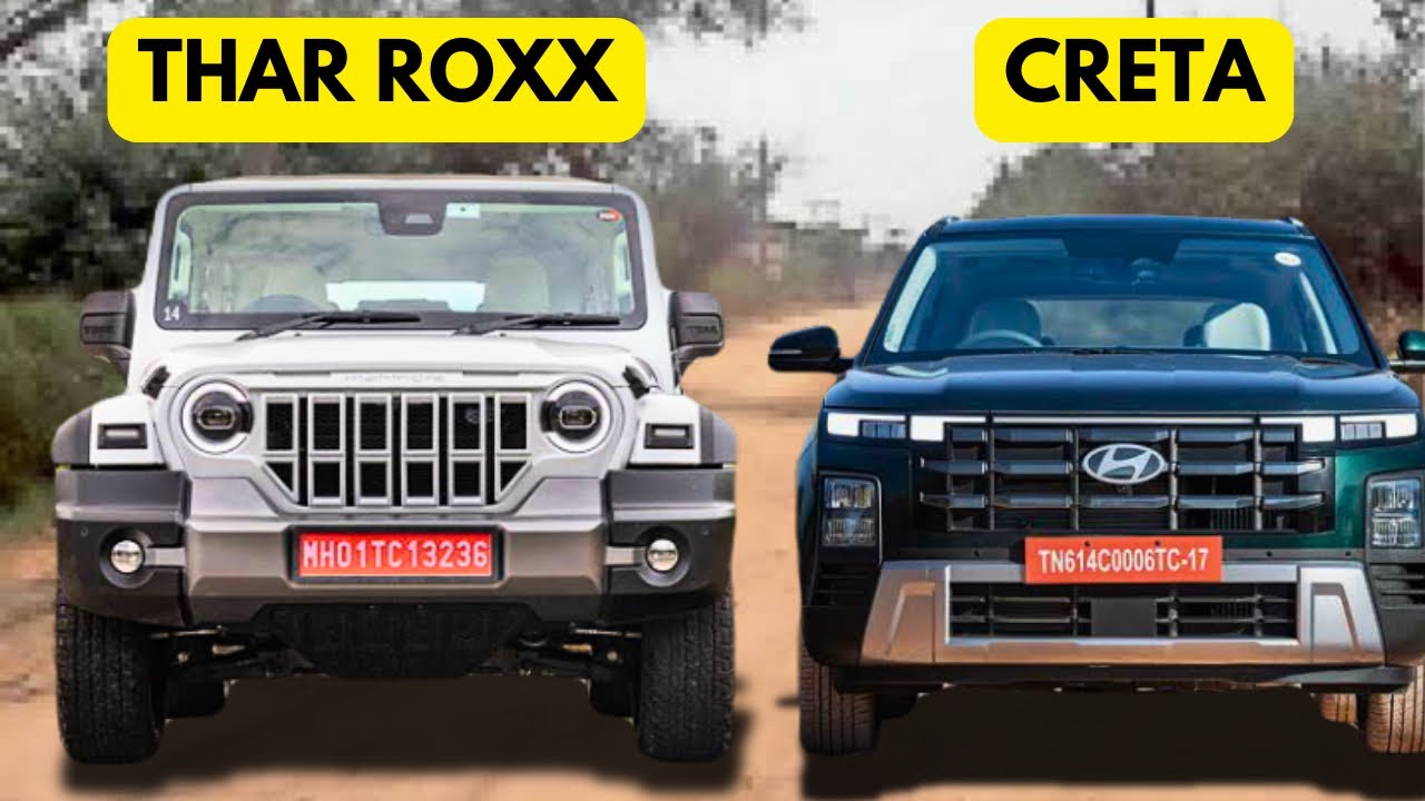 [New] 2024 Thar roxx vs Creta 2024 | Thar roxx vs creta 2024 detailed ...