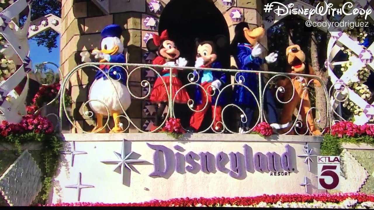 Disneyland at the 2016 Rose Parade - YouTube