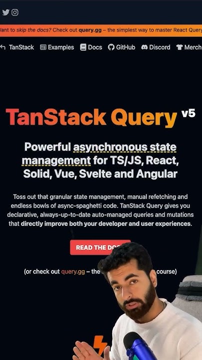 React important question. #coding #programming #react #tanstack #query #ezsnippet - YouTube