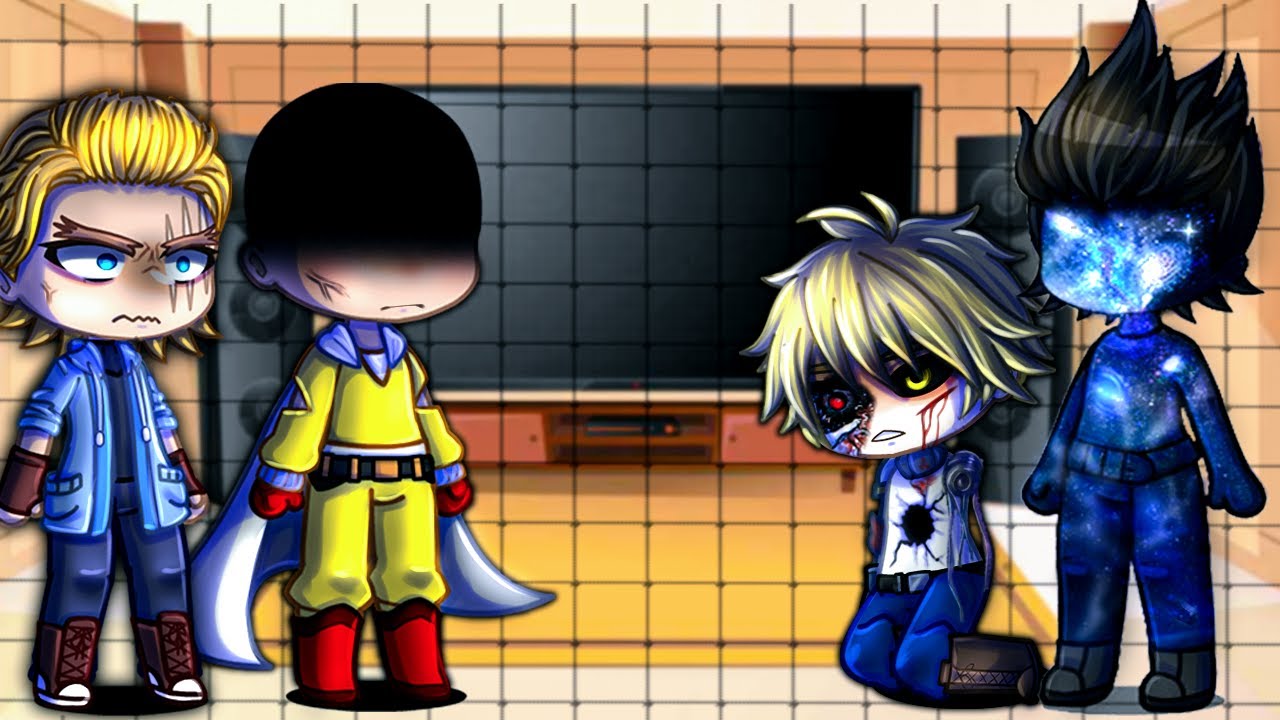 Opm React To Garou || One Punch Man || Gacha Club - YouTube