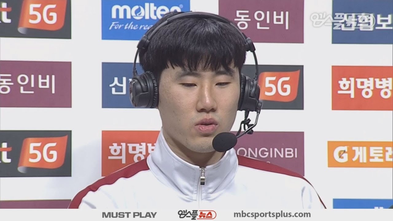 【INTERVIEW】 Kim Min-Wook, Interview after the game | Sonicboom vs ...