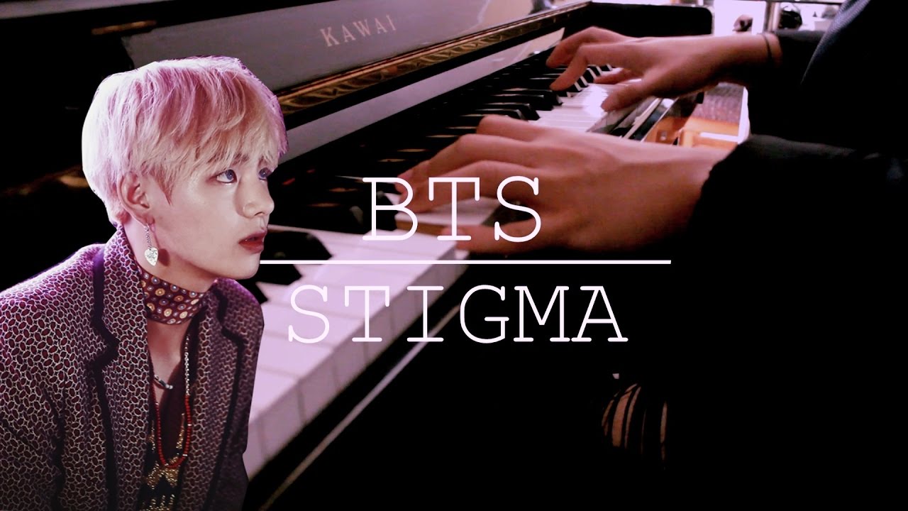 BTS V (방탄소년단) - STIGMA PIANO COVER - YouTube
