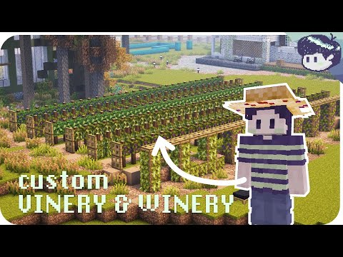 GORGEOUS Winery with the Vinery Mods - YouTube
