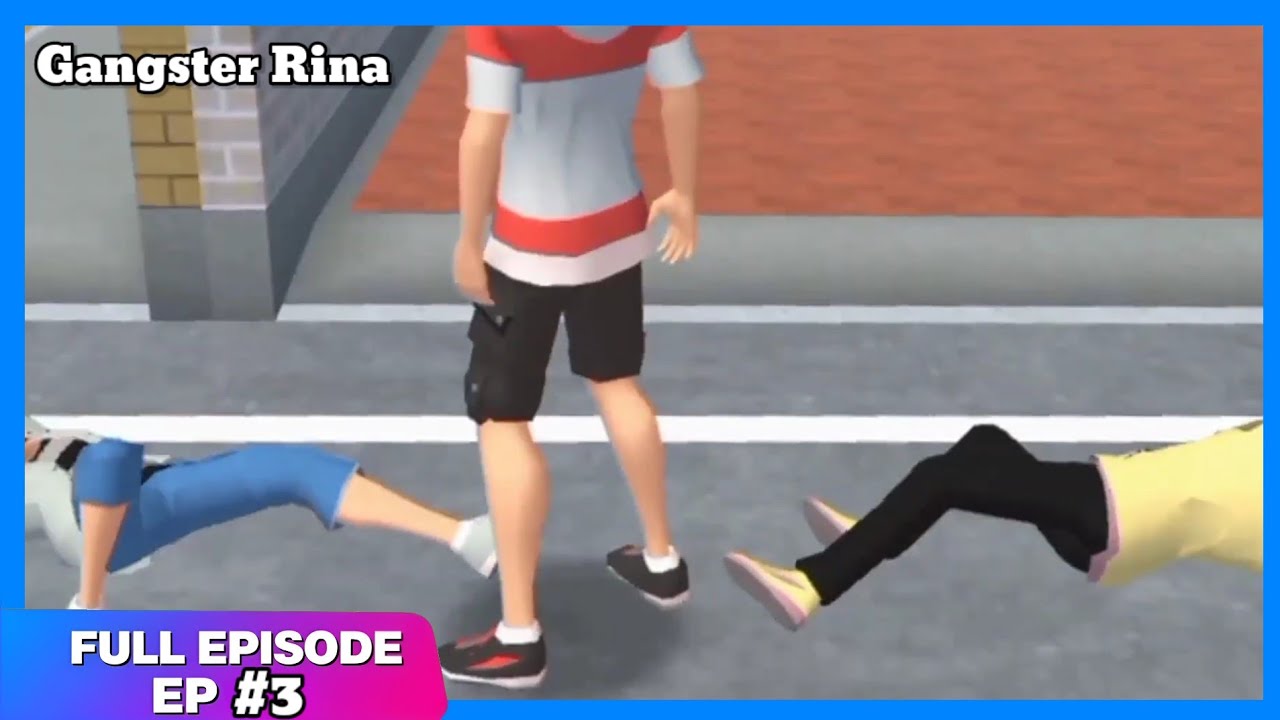 Ayan Saves Rina | Gangster Rina | Episode 3 | Sakura School Simulator ...