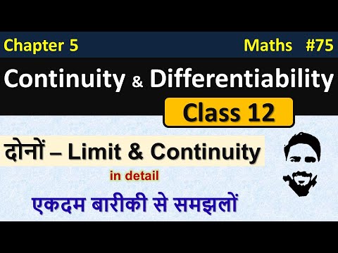 Limits and Continuity | Continuity and Differentiability Class 12th ...