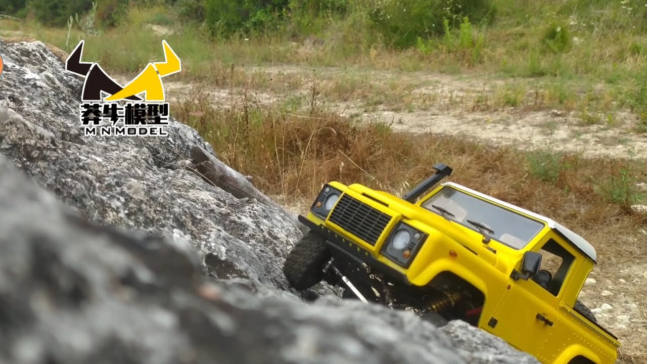 MN90 - UPGRADED - MN MODELS RC - ROCK CRAWLER - YouTube
